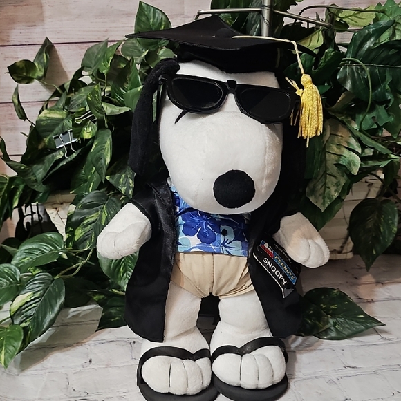 Peanuts | Toys | Peanuts Snoopy Graduation Plush | Poshmark